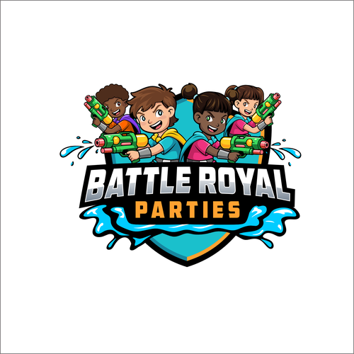 Designs | Battle Royale Party — Logo Needed for Epic Water Battle ...