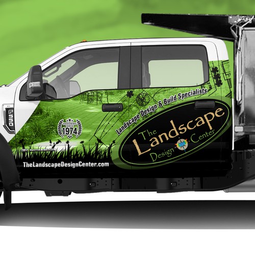Bright, Clean, Elegant Wrap for an established Landscape Design/Build ...