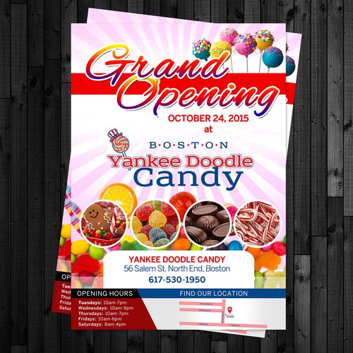 Candy Shop | Postcard, flyer or print contest