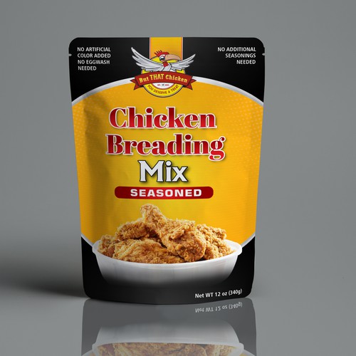 Designs | Design appetizing chicken breading mix food packaging that ...