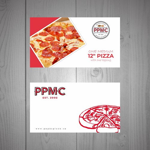 Fresh look for complimentary cards | Business card contest