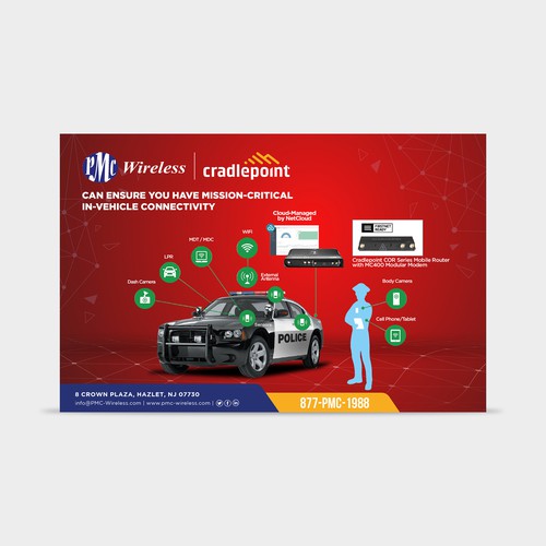 Designs | Half-page ad for public safety magazine | Postcard, flyer or ...