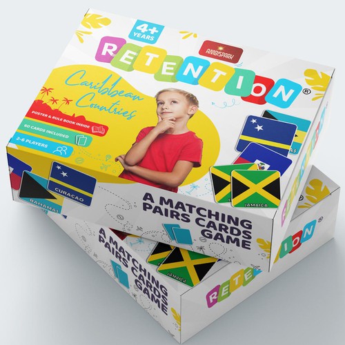 Designs | Retention game packaging template | Product packaging contest