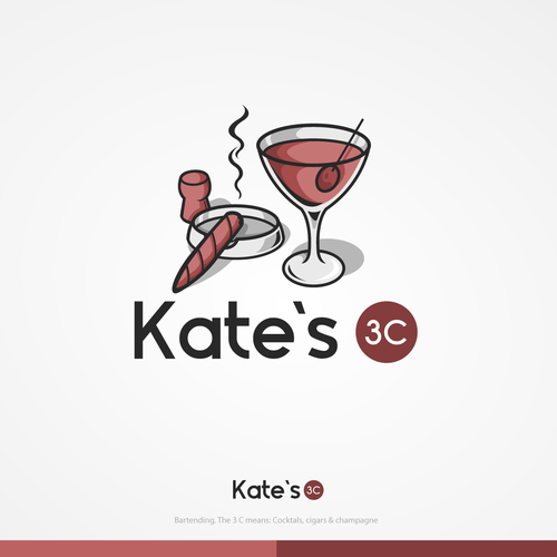 Kate' Triple C Bar needs a feminine, attractive Logo | Logo & brand ...
