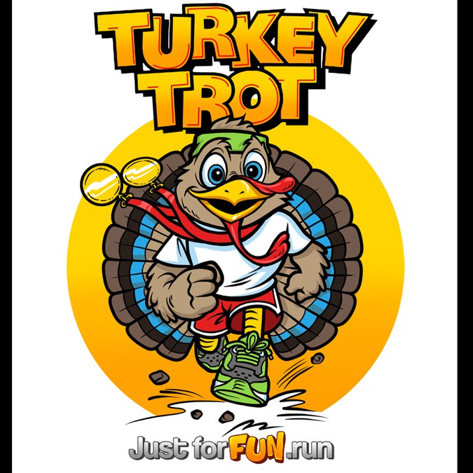 Turkey Trot Run | Sticker contest