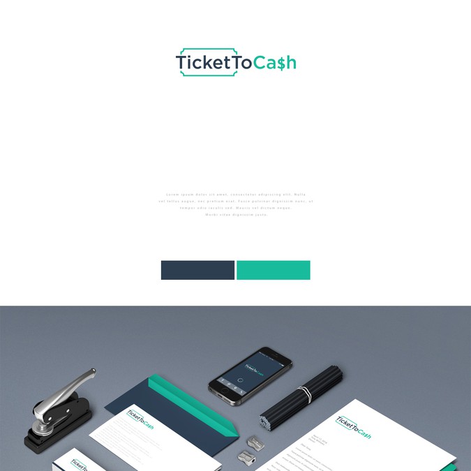 Ticketing company needs a sleek logo | Logo design contest