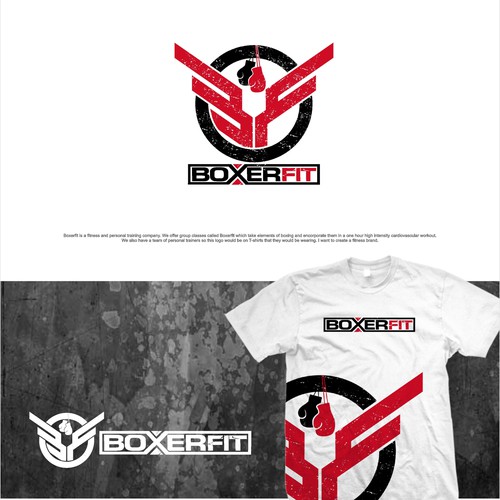 Create a boxing influenced logo for Boxerfit | Logo & hosted website ...