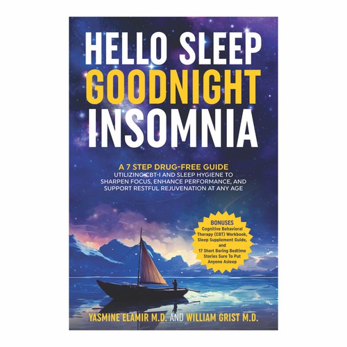 Designs | Sleep Book Cover Needed | Book cover contest