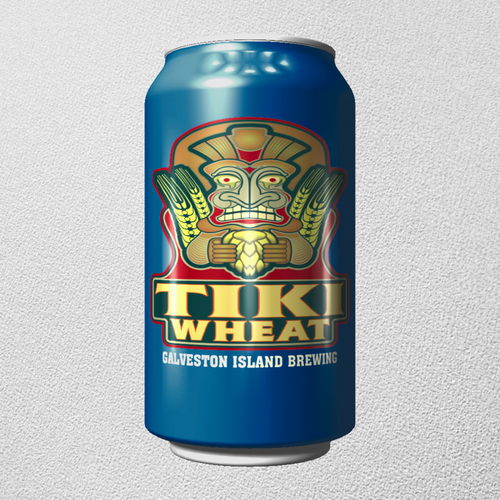 Create an original beer can logo for TIKI Wheat | Product label contest