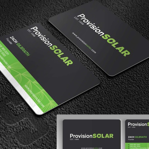 Designs | Solar Business Cards | Business card contest