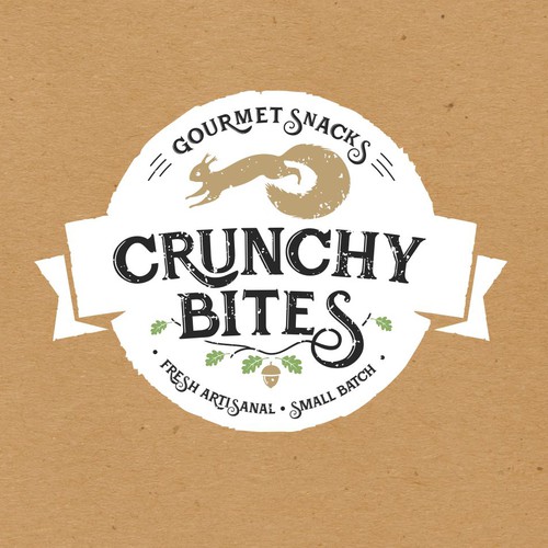 Crunchy Bites necesita un logo/etiqueta retro para sus snacks | Product ...