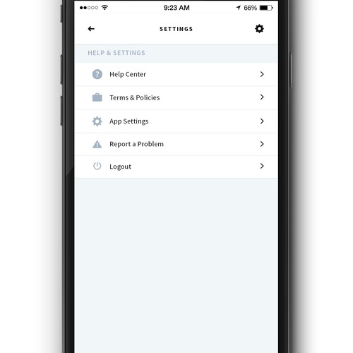 Modern, Sleek Chat Application | App design contest