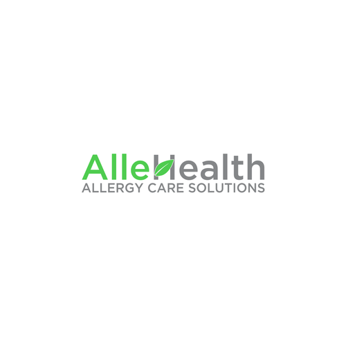 Create a logo for a new allergy company called AlleHealth | Logo design ...