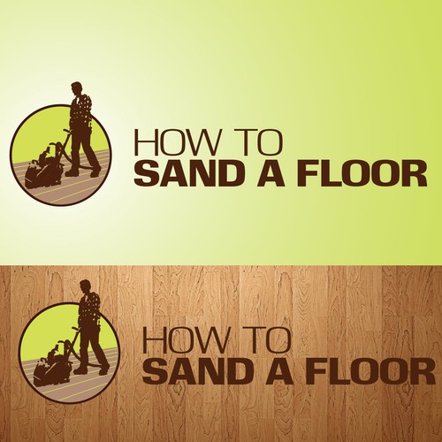Logo for website about FLOOR SANDING. DIY Information website | Logo ...