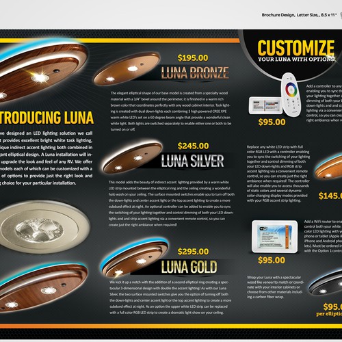 Designs | Create a stunning brochure for an exciting new LED lighting ...