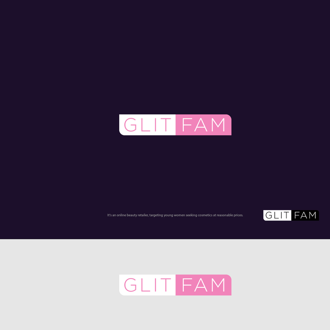 Create a fun and flirty logo for GLIT FAM | Logo design contest