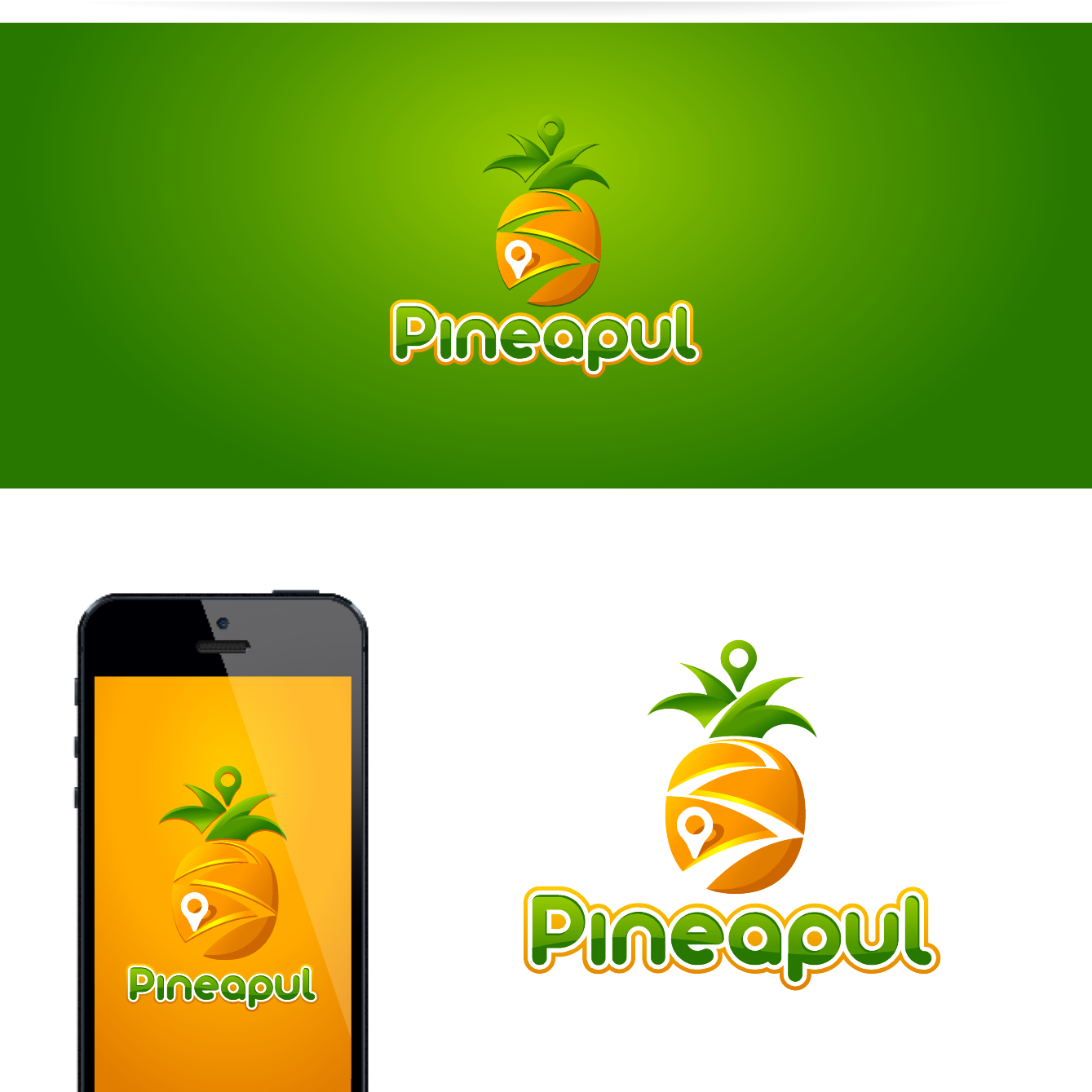 Pineapple Logos - Free Pineapple Logo Ideas, Design & Templates