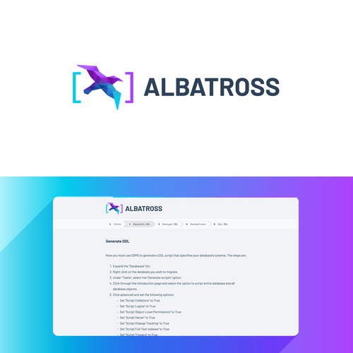 Designs | Create a logo for Albatross, a database migration tool ...