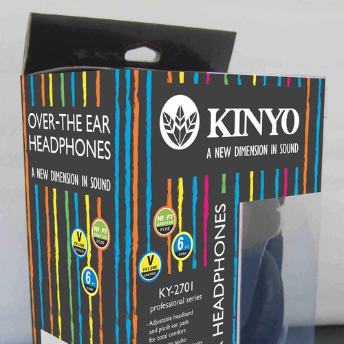 Package Design for Headphone | Print or packaging design contest
