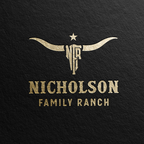 Designs | Rustic Bullhead outline for a ranch logo with NFR in the ...