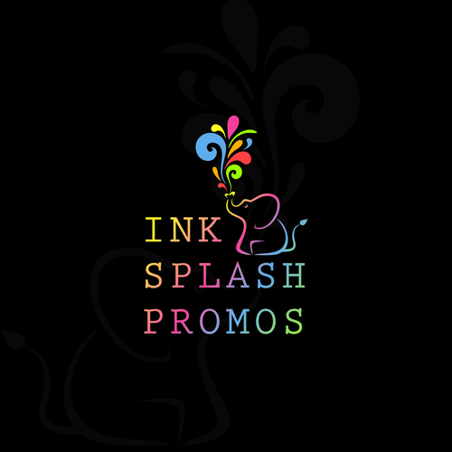 Fun but sophisticated logo for our company "Ink Splash Promos" | Logo ...