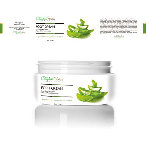 Designs | Foot Cream redesign | Product label contest