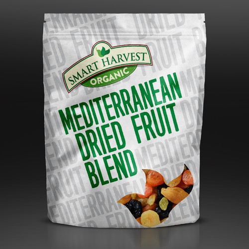 Smart Harvest Dried Fruit Package | Product packaging contest