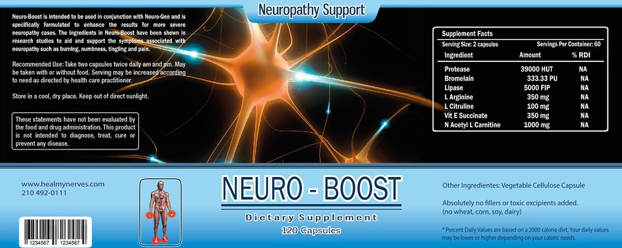 Neuro-Boost | Product label contest