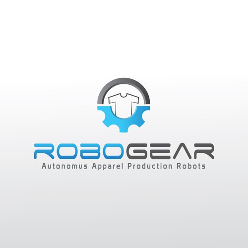 I am an autonomous garment production robot ! I need a name and a logo ...