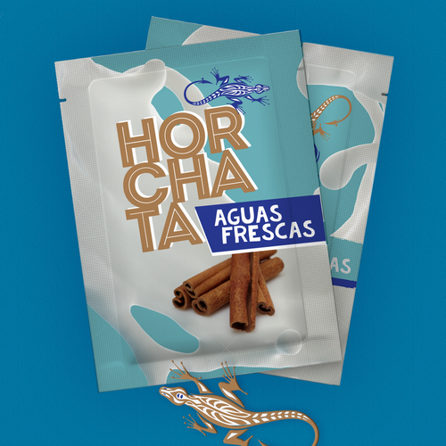 Horchata beverage label | Product label contest