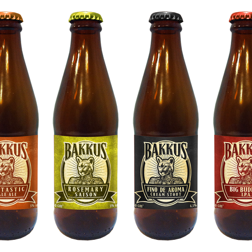 Designs | product label for BAKKUS | Product label contest