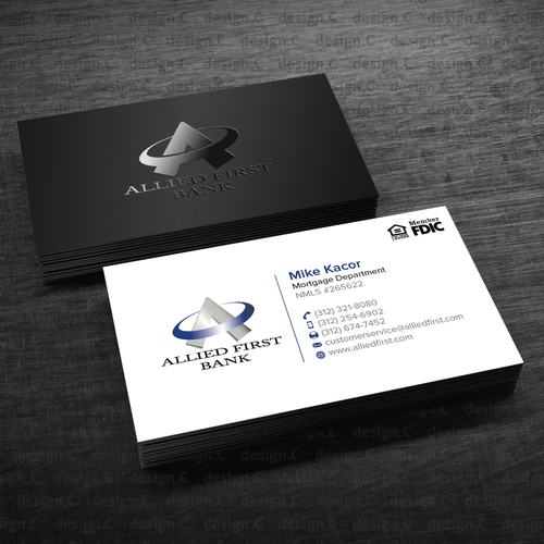 Powerful Loan Officer Business Card | Business card contest