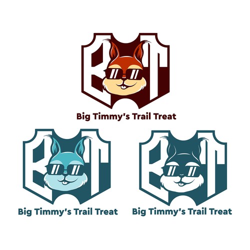 Designs | Sleek logo for snarky, a-hole squirrel's trail treat | Logo ...