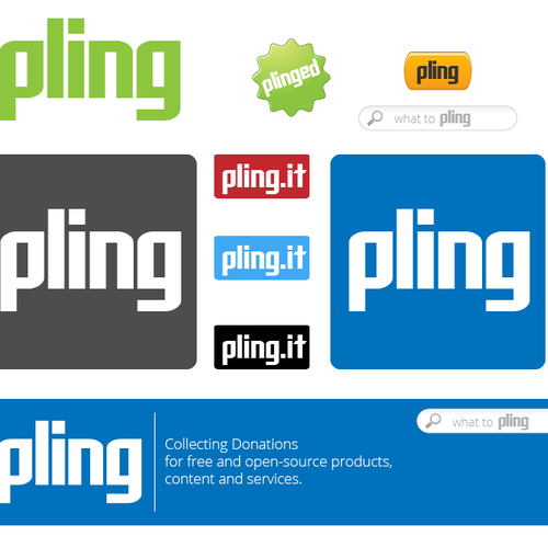 Pling: Design the logo for supporting a free and open culture | Logo ...