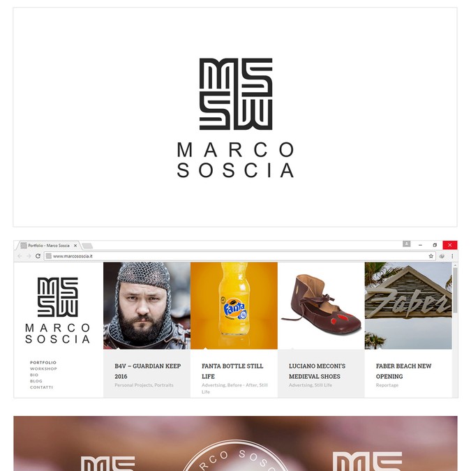 new logo for the photographer Marco Soscia | Logo design contest