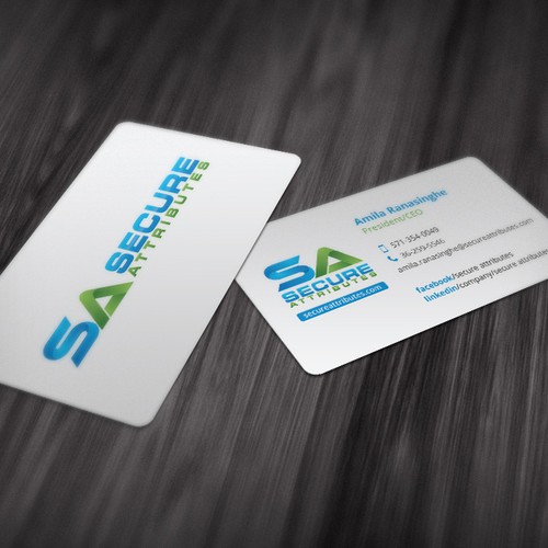 Modern Professional Cybersecurity Business Card | Business card contest