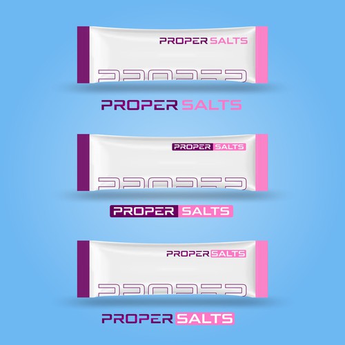 Designs | Proper Salts electrolyte hydration sachets | Logo & brand ...