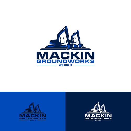 Designs | We need a powerful logo for a groundworks company. | Logo ...