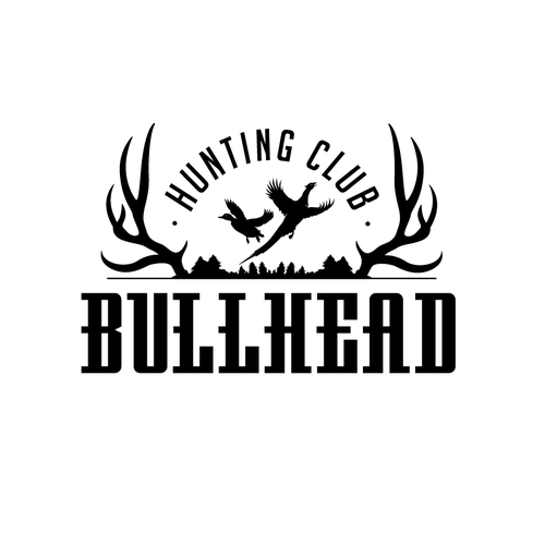 Design a bird hunting logo for Bullhead Hunting Club | Logo Design ...