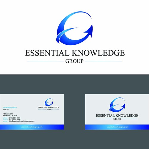 New logo and business card wanted for Essential Knowledge Group | Logo ...