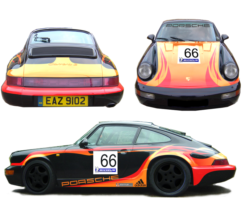 Porsche 911 Race Car Graphics - for LuckyP Racing | Other Graphic ...