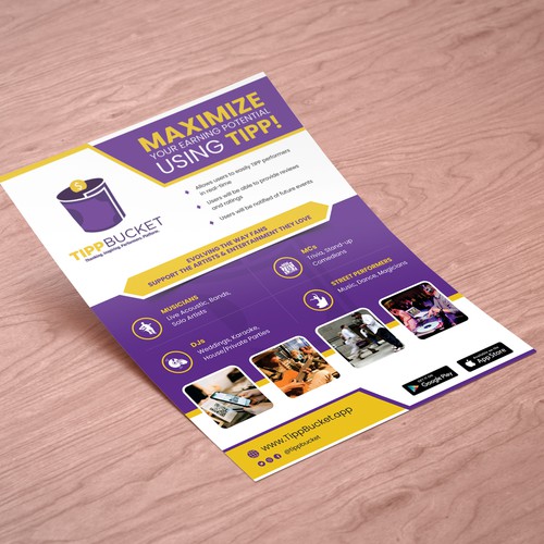 Designs | TIPP Bucket Flyer | Postcard, flyer or print contest