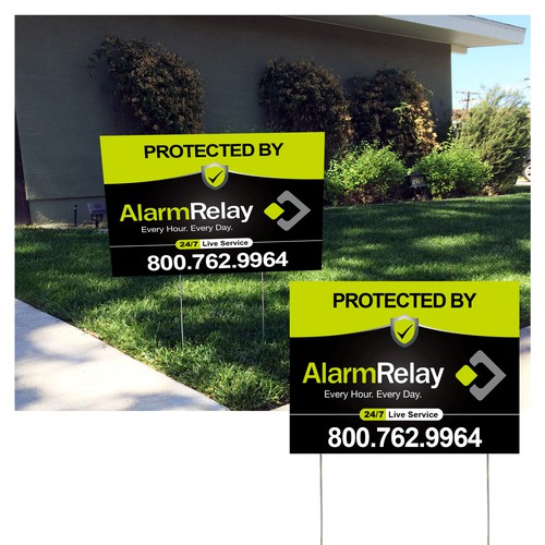 DESIGN THE NEW LOOK OF OUR COMPANY YARD SIGN... | Signage contest