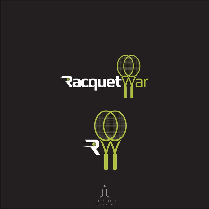 Racquet War Tennis Logo | Logo design contest
