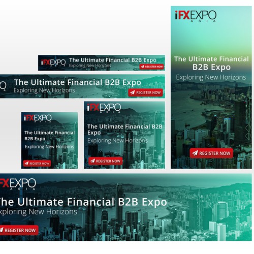 Design A Cool Banner for The Largest Financial B2B Expo | Flash banner ...