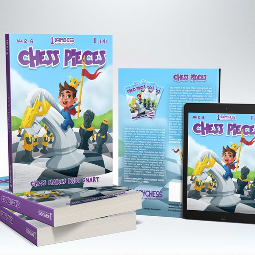 Designs | Creative Chess book cover for 2 - 6 years old kids | Book ...