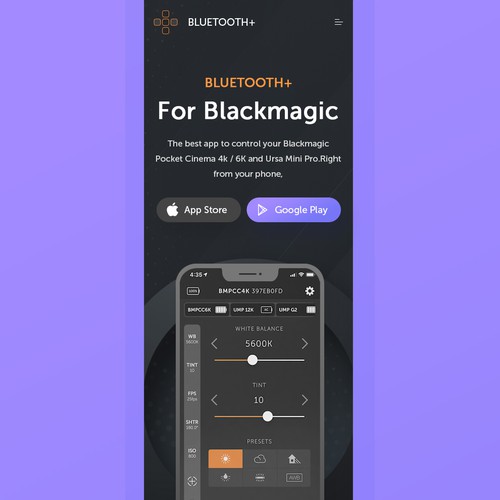 Designs | Catching One-pager Web Site Design for existing iPhone ...