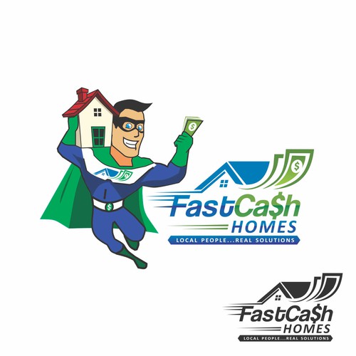 Designs | Fast Cash Homes Logo | Logo & brand identity pack contest