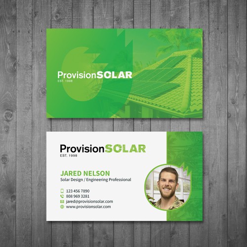 Designs | Solar Business Cards | Business card contest