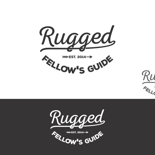 A manly, rugged, and tough logo with a touch of refined vintage ...
